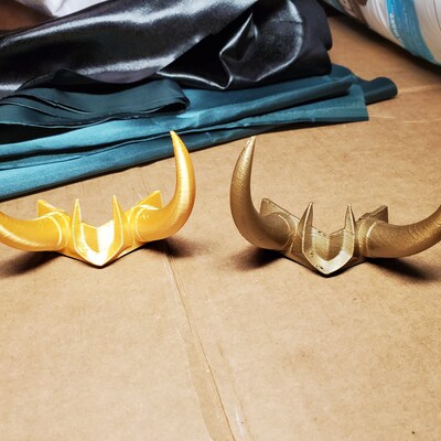 Croc Loki Crown 3D Print DIY Cosplay Helmet Norse Mythology Replica ...