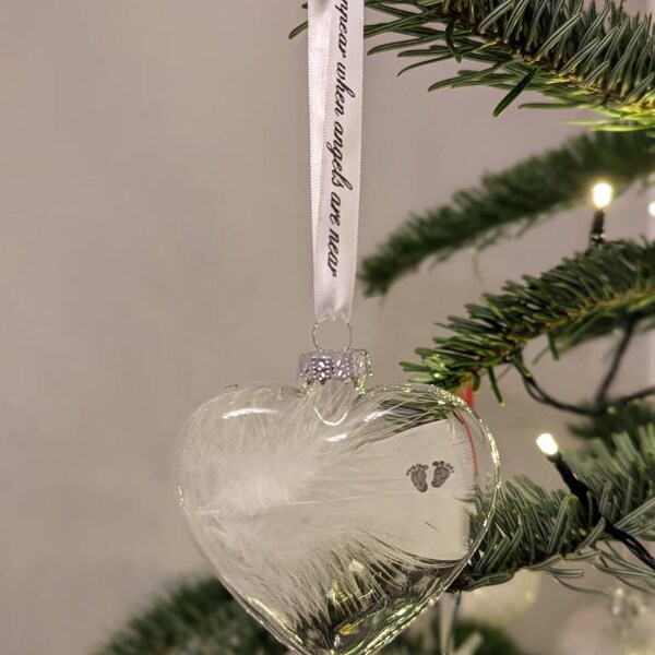 A Box of 6 Flat Glass Round Empty Baubles to Make Your Own Christmas ...