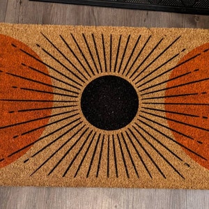 Doormat, Mid Century Modern, Welcome Mat Mid Century Modern, Midcentury ...
