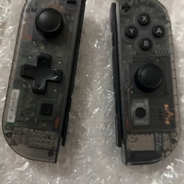 New Custom Nintendo Switch White D-pad Joy-con Controller - Etsy