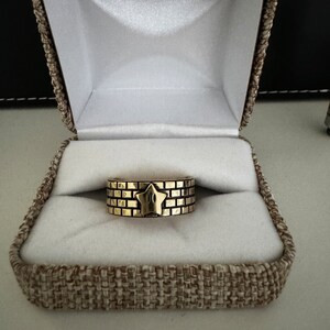 Plain NES Game Controller Ring Wedding Band Solid Sterling Silver Retro ...