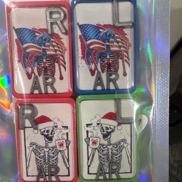 X-ray Markers | Rad Tech Skeleton Hand Design | Custom Rad Tech Markers ...