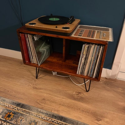 Record Player Table the One With the Top / Stand / Cabinet / Vinyl ...