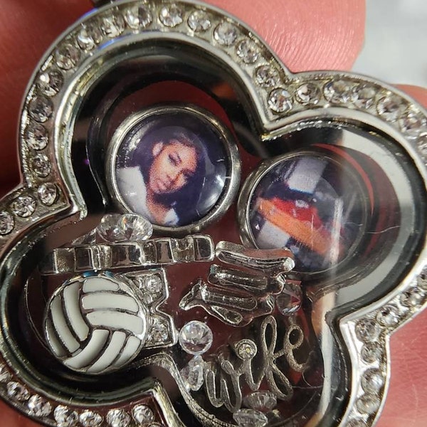 Photo Charm for Floating Lockets- Floating Locket Custom Charm ...