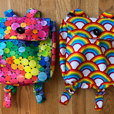 Toddler Backpack PDF Pattern Preschool Backpack PDF Sewing Pattern ...