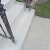 Handrail Forged Circle Round Design Rail End Straight Support Bar 22" 1 ...