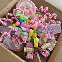 Candy Christmas Topper, Christmas Tree Topper, Sweets Tree Topper ...