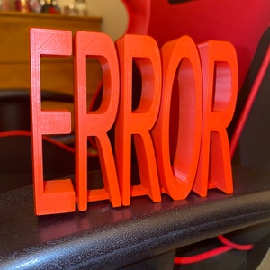 Developer Error Source Engine GMOD Error Model - Etsy