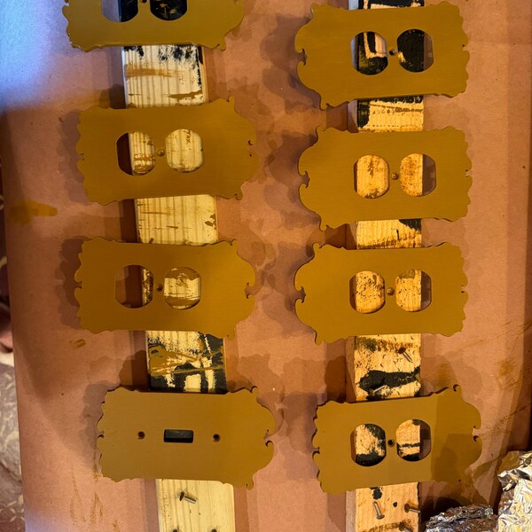 Scroll Top - Primitive Colonial Outlet Cover - Ready to Paint ...