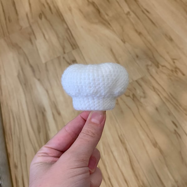 CROCHET PATTERN for Adorable Chef Hat for Amigurumi to Wear! - Etsy