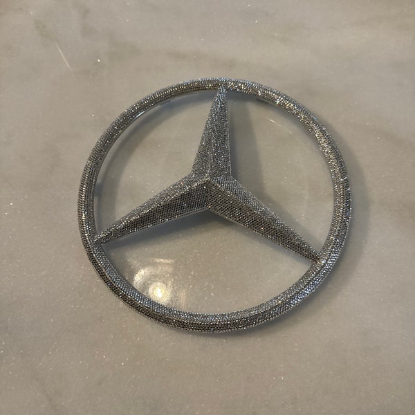 Original OEM | Mercedes Benz Logo Set 3pcs Distronic Front Grille+hood ...