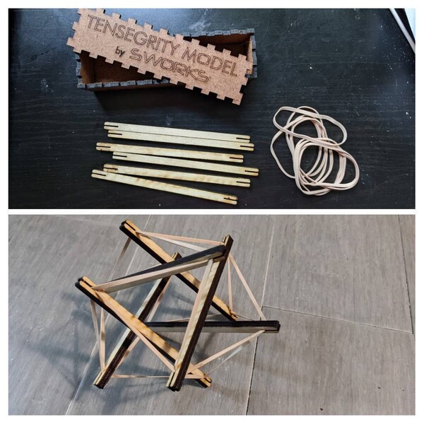 Games Tensegrity Model Kit - Etsy