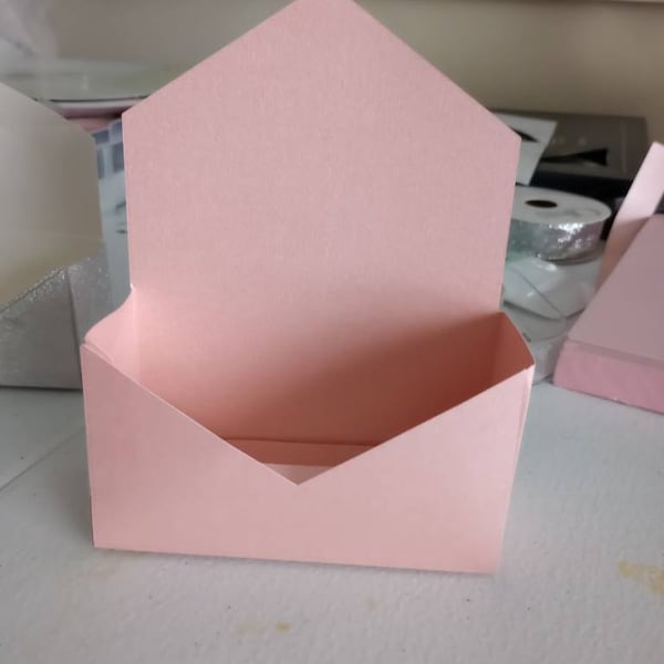 Envelope Box Template, DIY, Envelope Flower Box Template, Envelope Tray ...