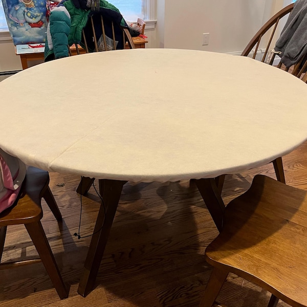 Felt Poker Table Cover: Custom Game Table Cloth - USA Made for Round ...