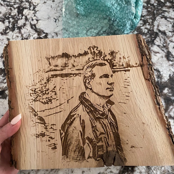 Custom Handmade Landscape Wood Burning,personalized City Landscape ...
