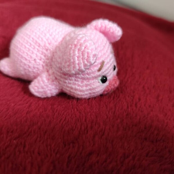 Pig Crochet Pattern, Amigurumi Valentines Crochet Pattern Piglet ...