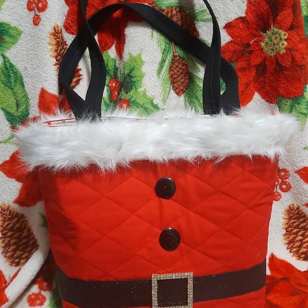 Christmas Santa Purse - Etsy
