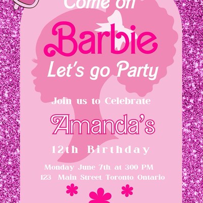 Evil Eye Birthday Invitation Blue and Gold Theme Customizable Digital ...