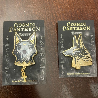 Anubis Enamel Pin Cosmic Pantheon Egypt, Egyptian Gods, Egyptian ...