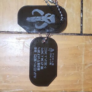 Star Wars-inspired Dog Tags Customized in Aurebesh - Etsy