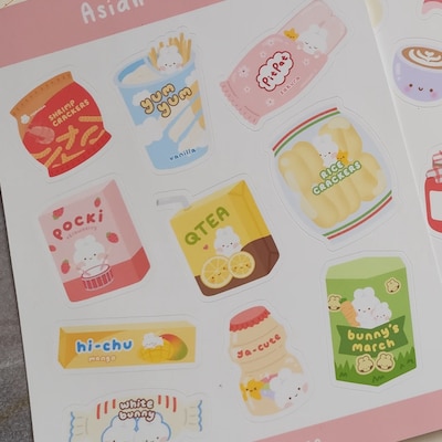 Fluffy Pancake Sticker Cute Breakfast Food Dessert Kawaii - Etsy Canada