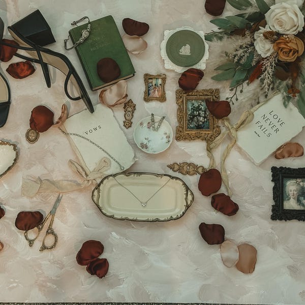 Fine Art Flat Lay Kit - Wedding Photography Props - Curated Flat Lay ...
