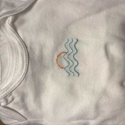 Summer Embroidery Stick and Stitch, Embroider Clothes Kit, Embroidery ...