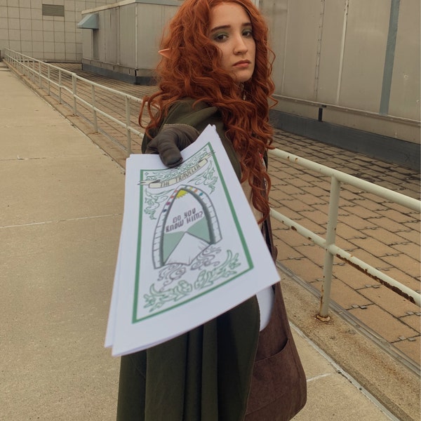 PDF Printable "travel Brochure" Critical Role Cosplay Prop for the ...