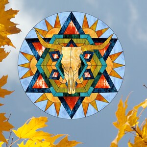 Dagger Knive Stained Glass Pattern Digital Download | Etsy