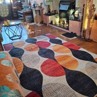 Savannah Area Rug|african Runner|afrocentric Non Slip Carpet|safari ...
