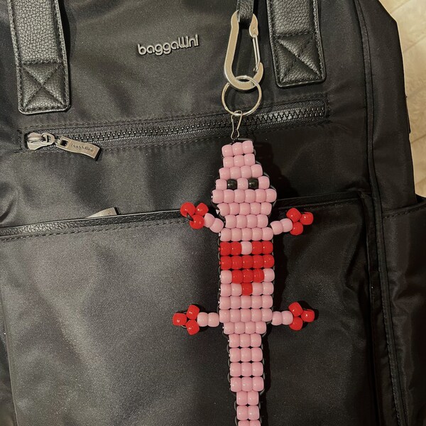 Heart Crocodile Keyrings, Variety, Two Colors Available - Etsy