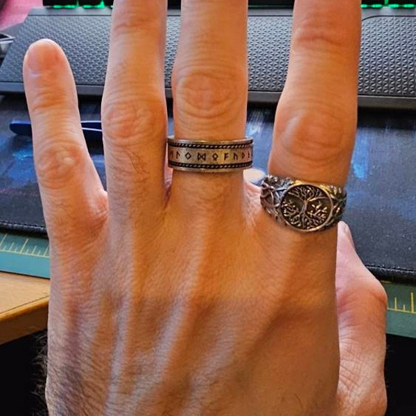 Steel MF Doom Mask Ring - Spartan Helmet Ring, Mens Silver Gladiator ...