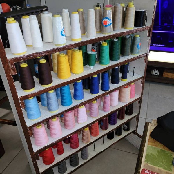 Thread Rack PDF Pattern & Plans to BUILD Your OWN Free Standing -6 Feet ...