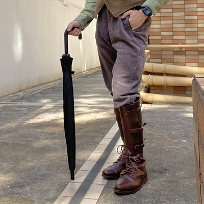 Personalised Handmade Brown Leather Single Buckle US Boot With - Etsy