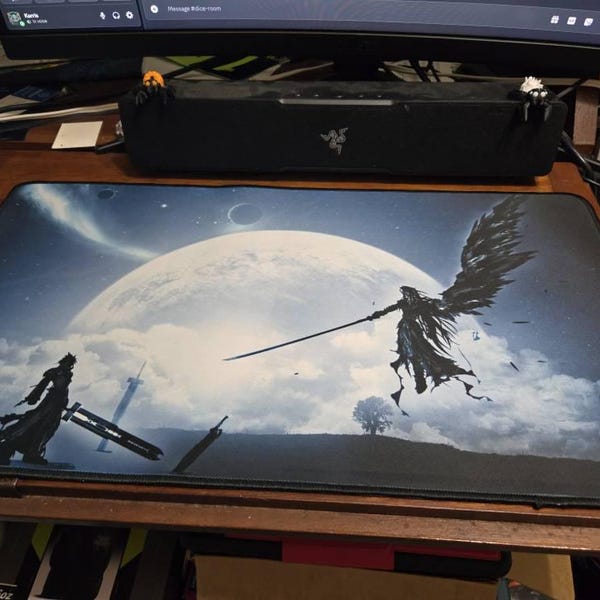 Strange Planet Desk Mat, Astronaut Desk Mat, Futuristic Spaceship Mouse ...