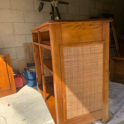 Rattan Webbing Cane Dark Brown Natural Radio for DIY Project Premium ...