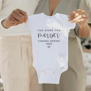 And Then There Were Six Onesie Pregnancy Announcement Onesie | Etsy