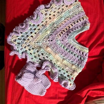 Sunny Dayz Girls Poncho CROCHET PATTERN INSTANT Download - Etsy