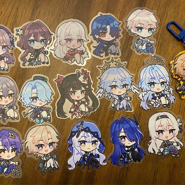 Genshin Family Stickers - Etsy