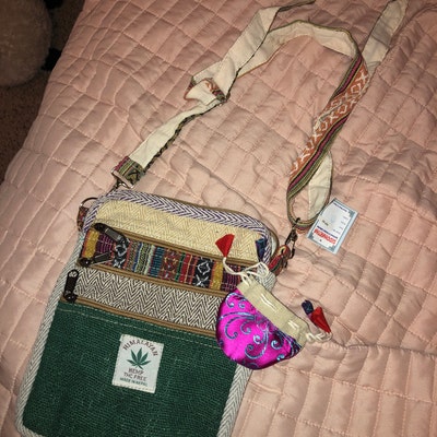 Himalayan Hemp Mini Bag - Etsy