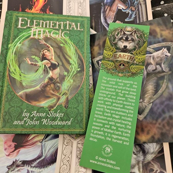 Elemental Magic Book - Etsy UK