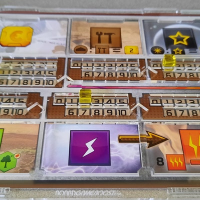 Terraforming Mars Player Mat Overlay WITH Backboard - Etsy