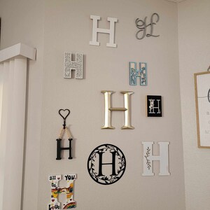 Extra Large Wood Letter, Initial Wall Hanging, Wedding Backdrop Letter ...