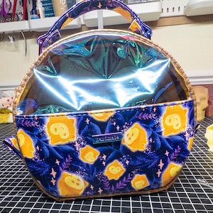 The Itty Bitty Bowler Bag Sewing Pattern With Video, Projector and SVG ...