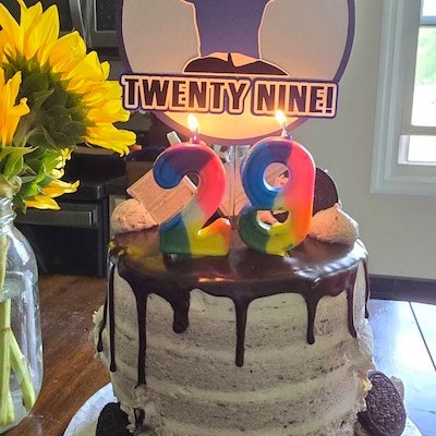 Schmidt 29 Cake Topper 3D - Etsy