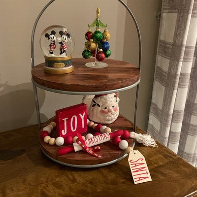 Christmas Decor Bundle Set of 3 Christmas Tiered Tray - Etsy