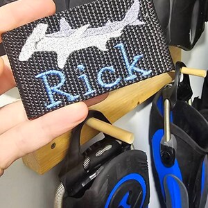 Master Diver Flag Name Tag BCD - Etsy