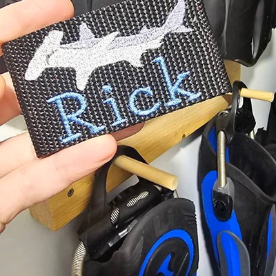Master Diver Flag Name Tag BCD - Etsy