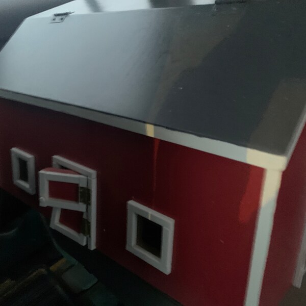 Handcrafted Wooden Toy Machine Shed - Etsy