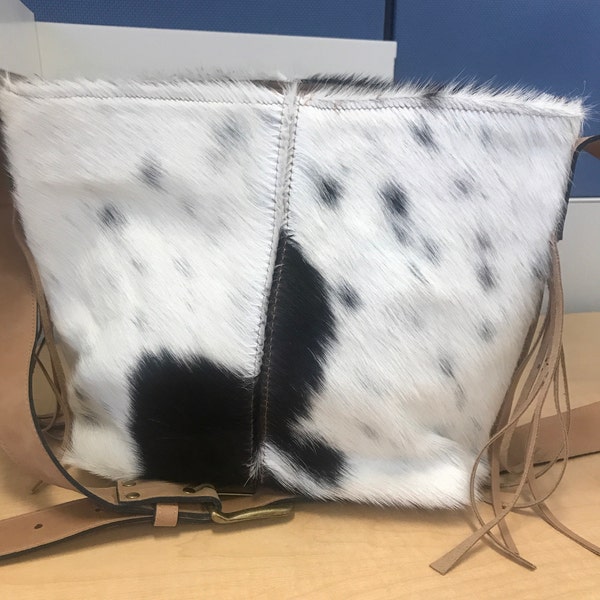 Cowhide Purse. Genuine Hair on Leather Crossbody Bag. Western Cowhide ...